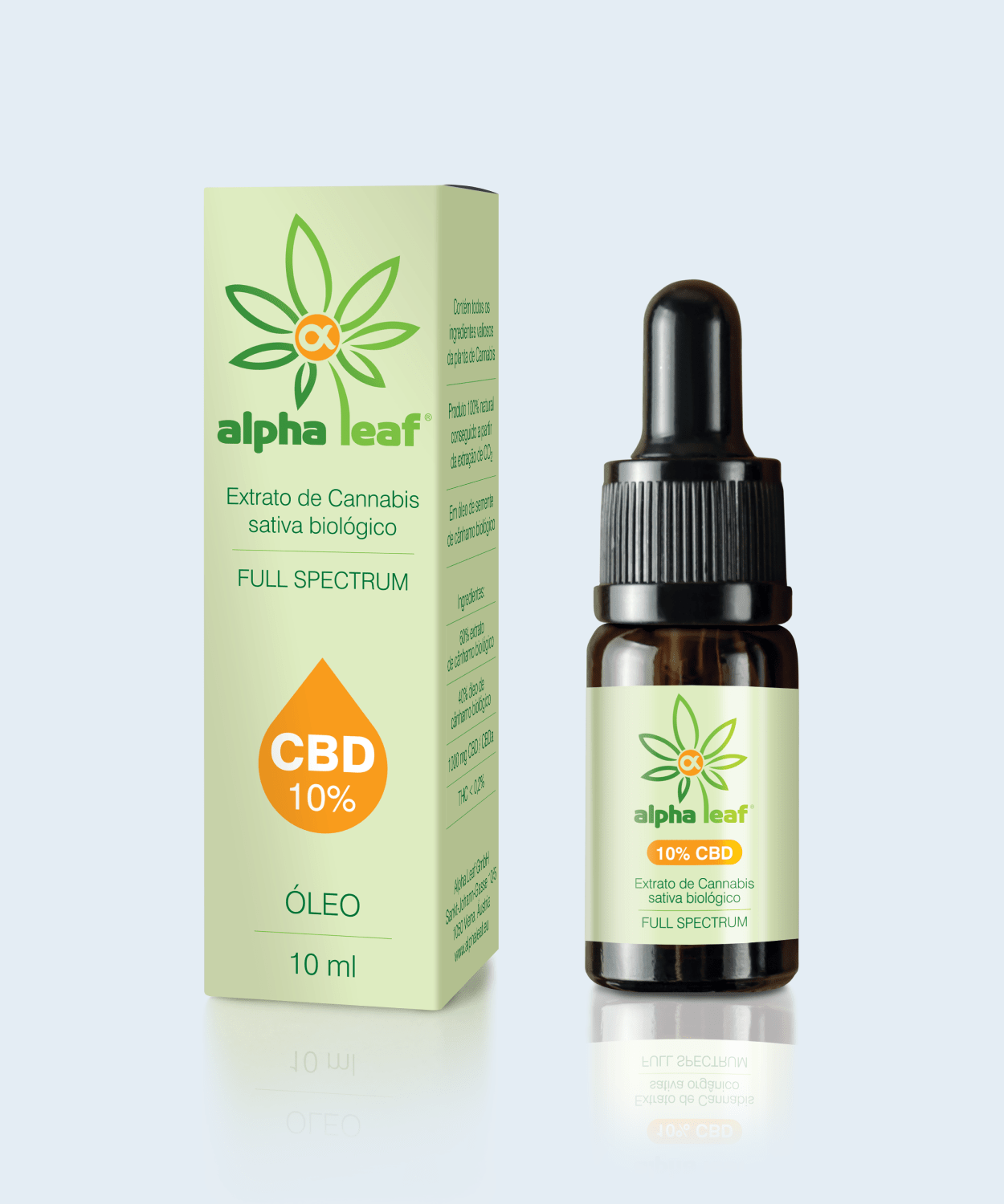 Full Spectrum Oil 10ml/10% – Alpha Leaf