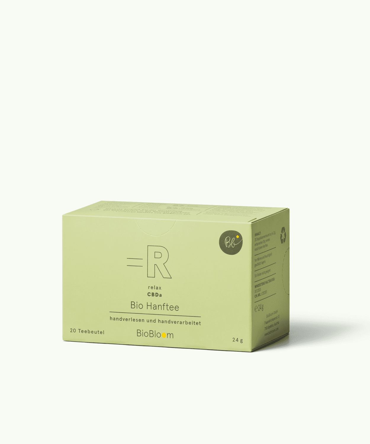 Organic Hemp Tea Box – Alpha Leaf